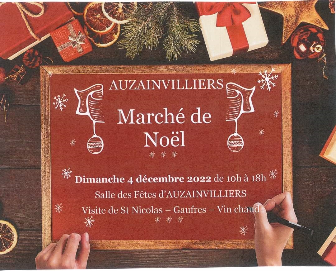 MARCHÉ DE NOEL à AUZAINVILLIERS - Magnum la Radio!